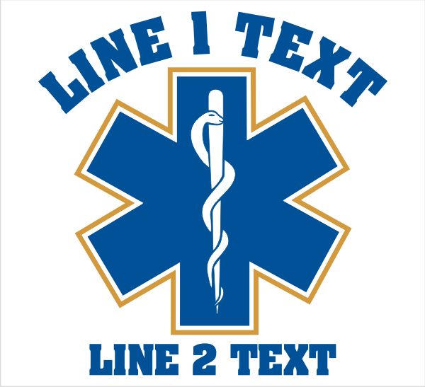 EMS/EMT/Rescue Stickers and Decals for Car, Window, Vehicles ...