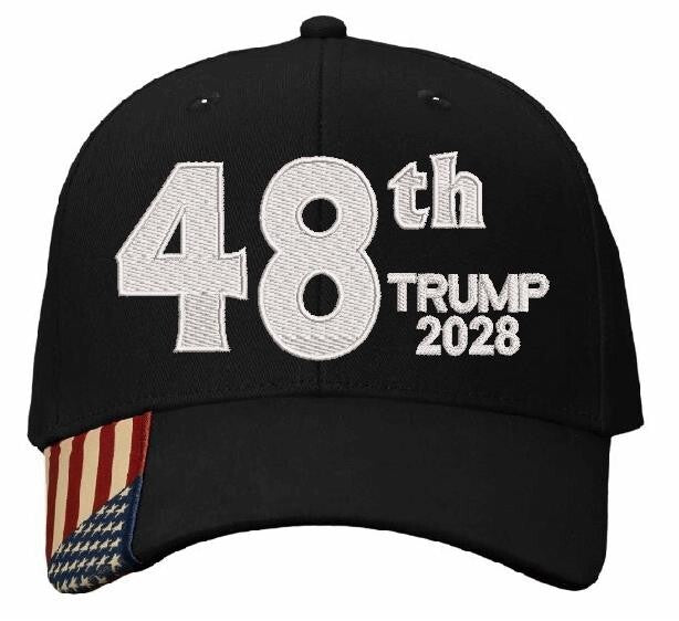 Trump 2028 Hat President 48th Make America Great Again MAGA Adjustable ...