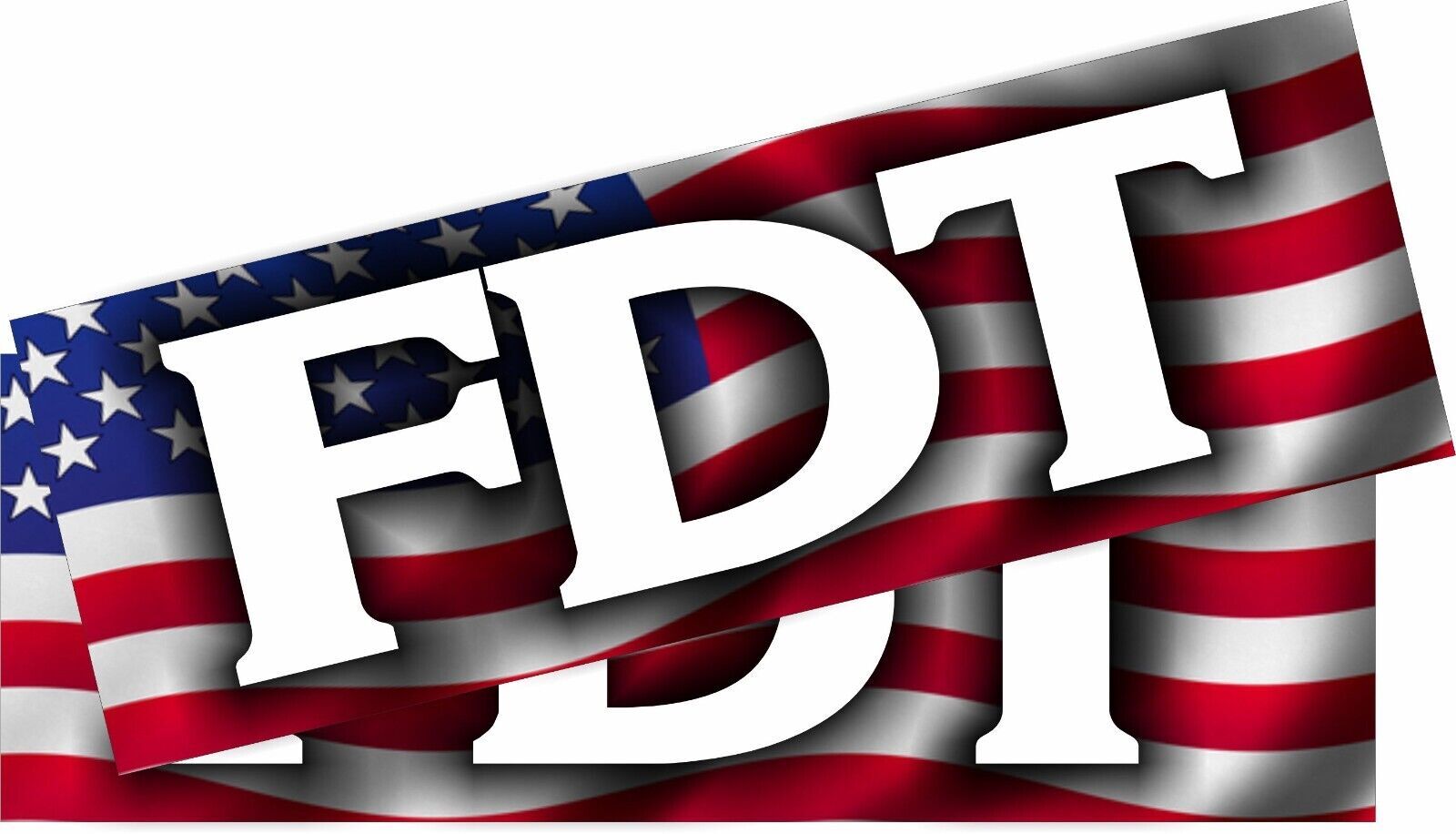 ANTI TRUMP Bumper Sticker or Magnet PAIR - "FDT" "F" Donald Trump Stic ...