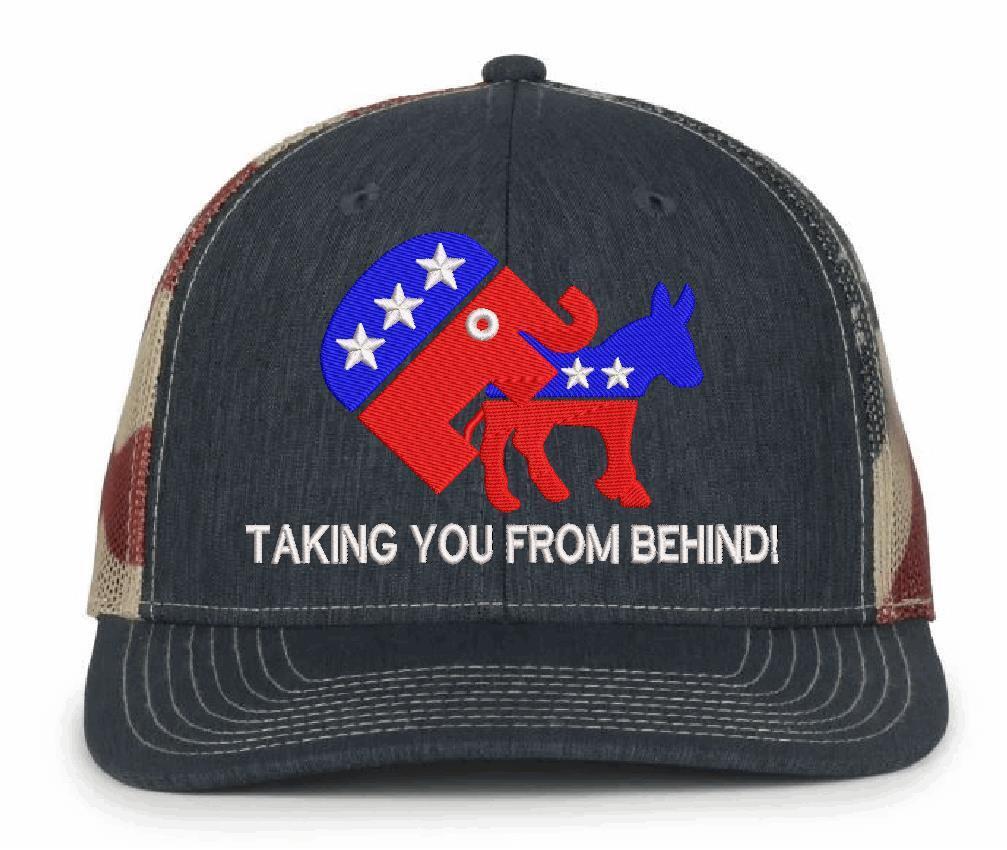 Trump Vance Hat Republican Democrate Embroidered Old Glory Adjustable ...