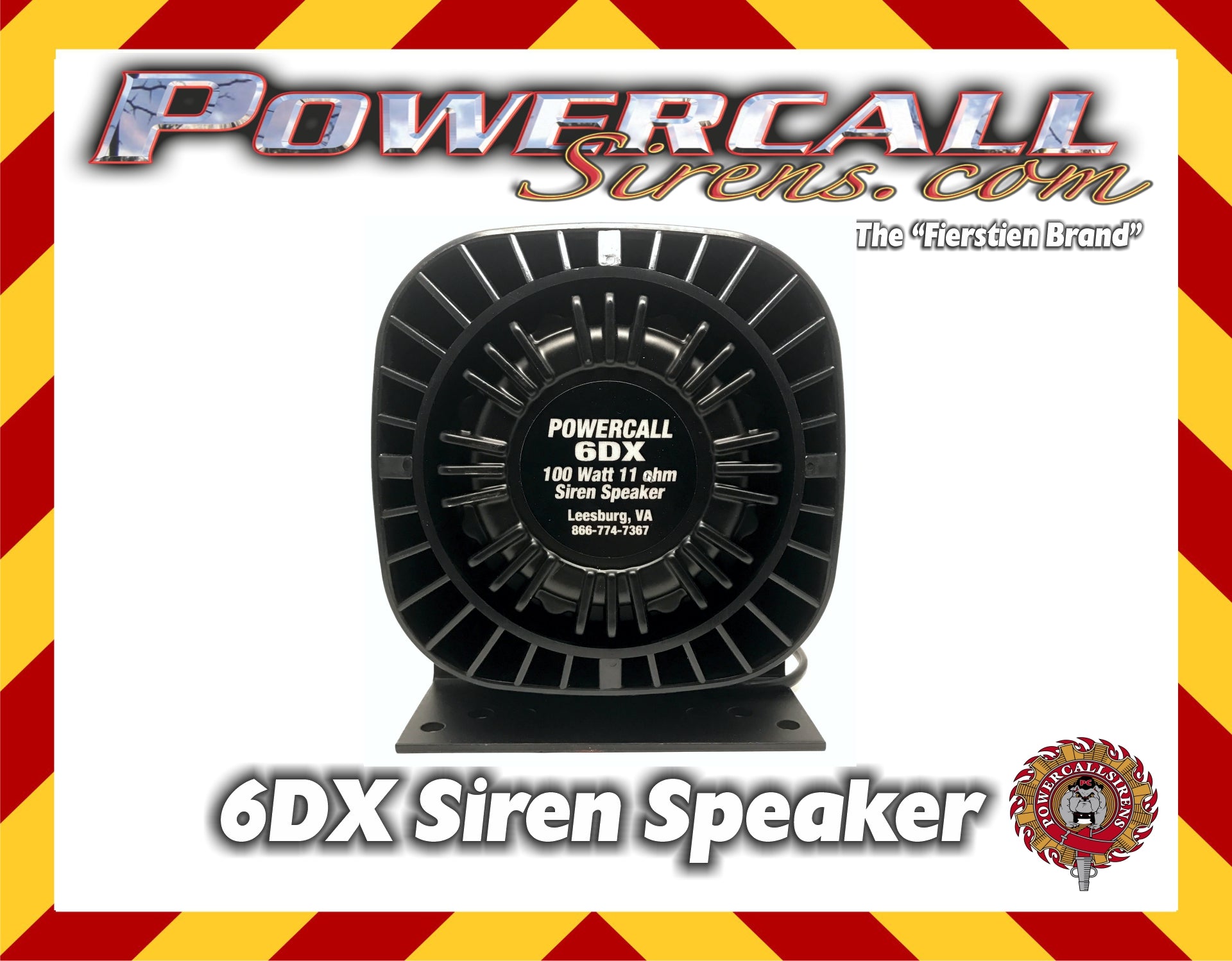 Powercall 6DX 100 Watt Siren Speaker (IN STOCK) – Powercall Sirens LLC