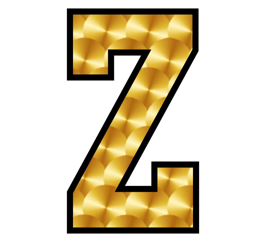 Gold Leaf Printed Reflective Number 1 Decal – Powercall Sirens LLC