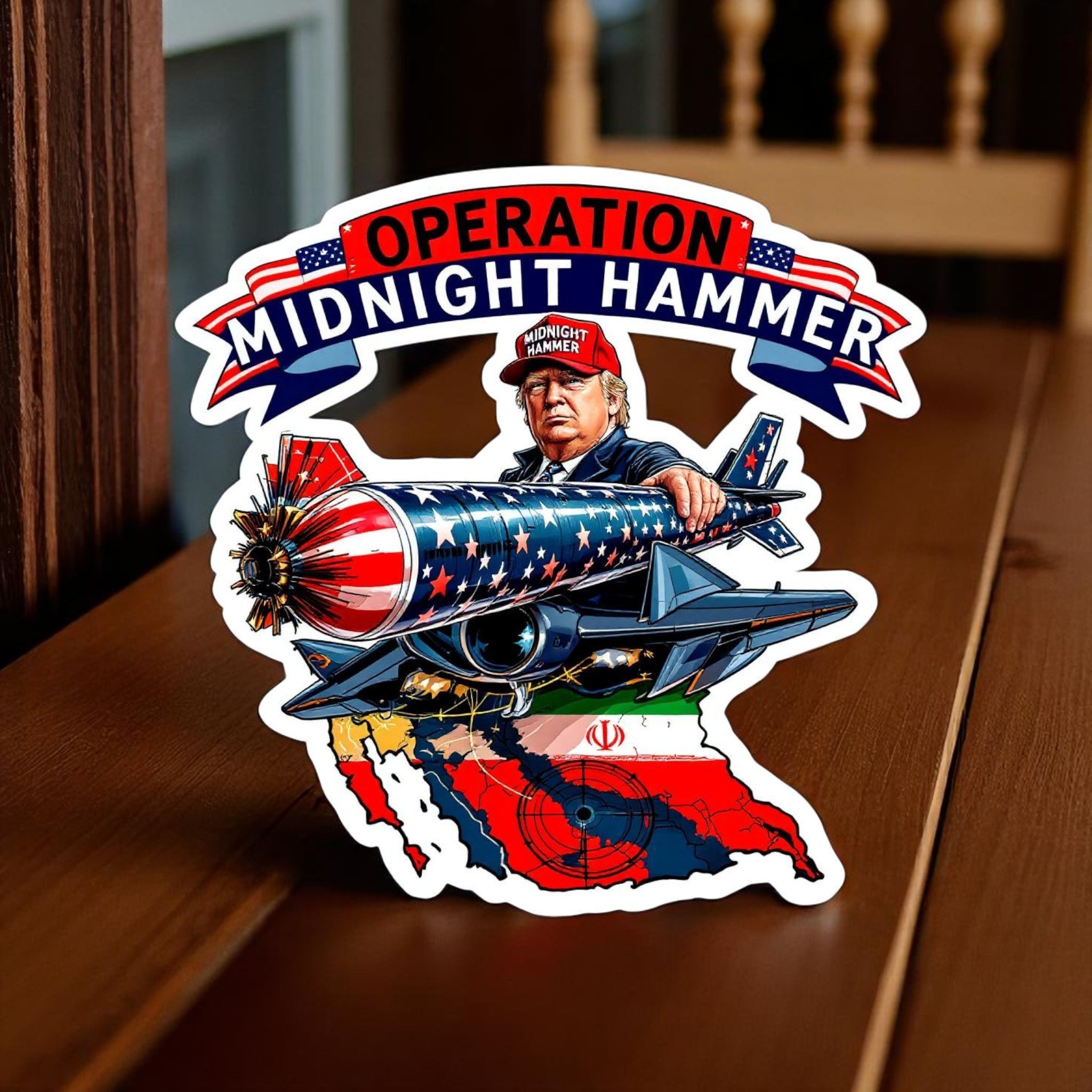 Operation Midnight Hammer Trump Bunker Buster Decal V43 – Powercall ...