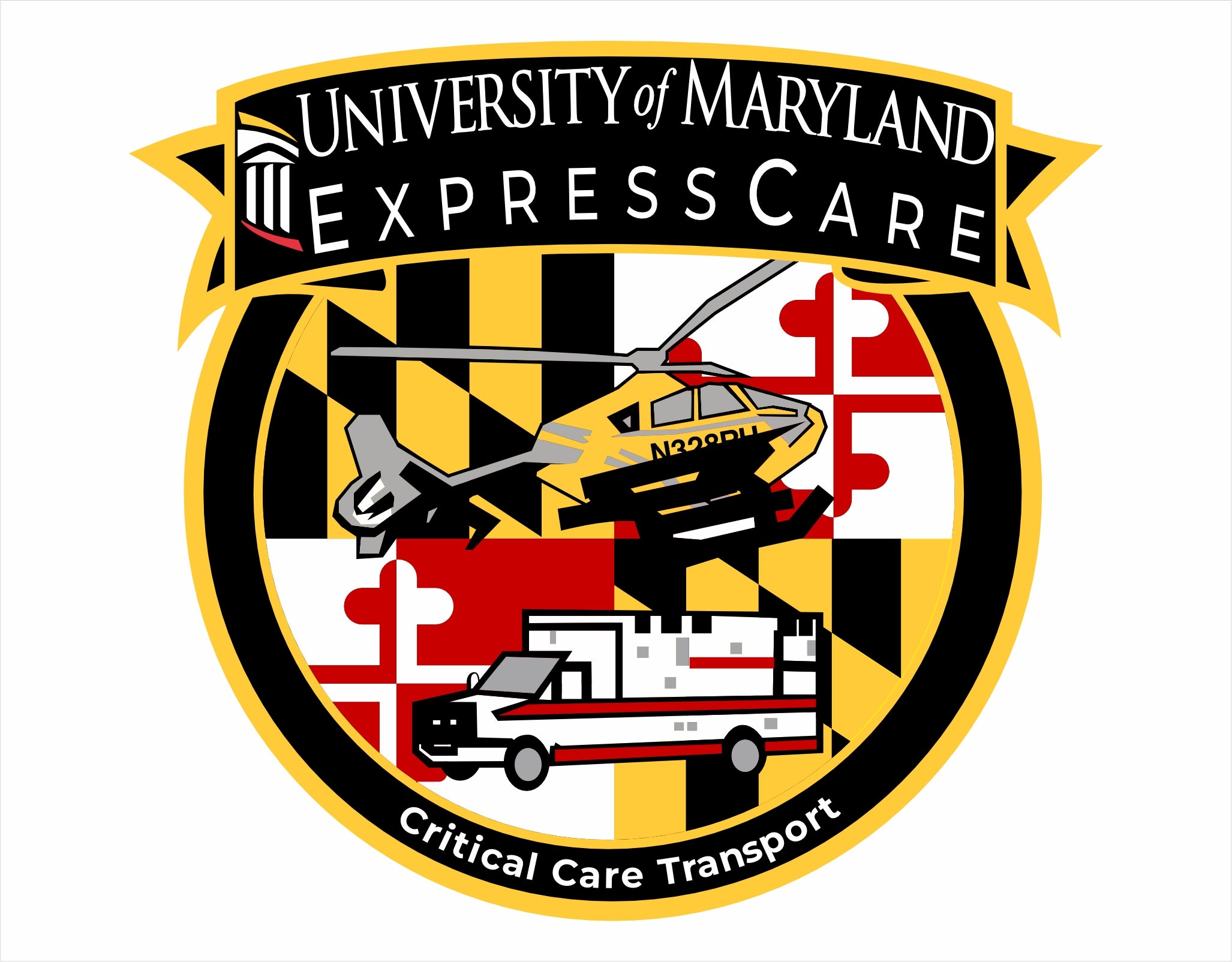 Maryland Express Care Customer Decal – Powercall Sirens LLC