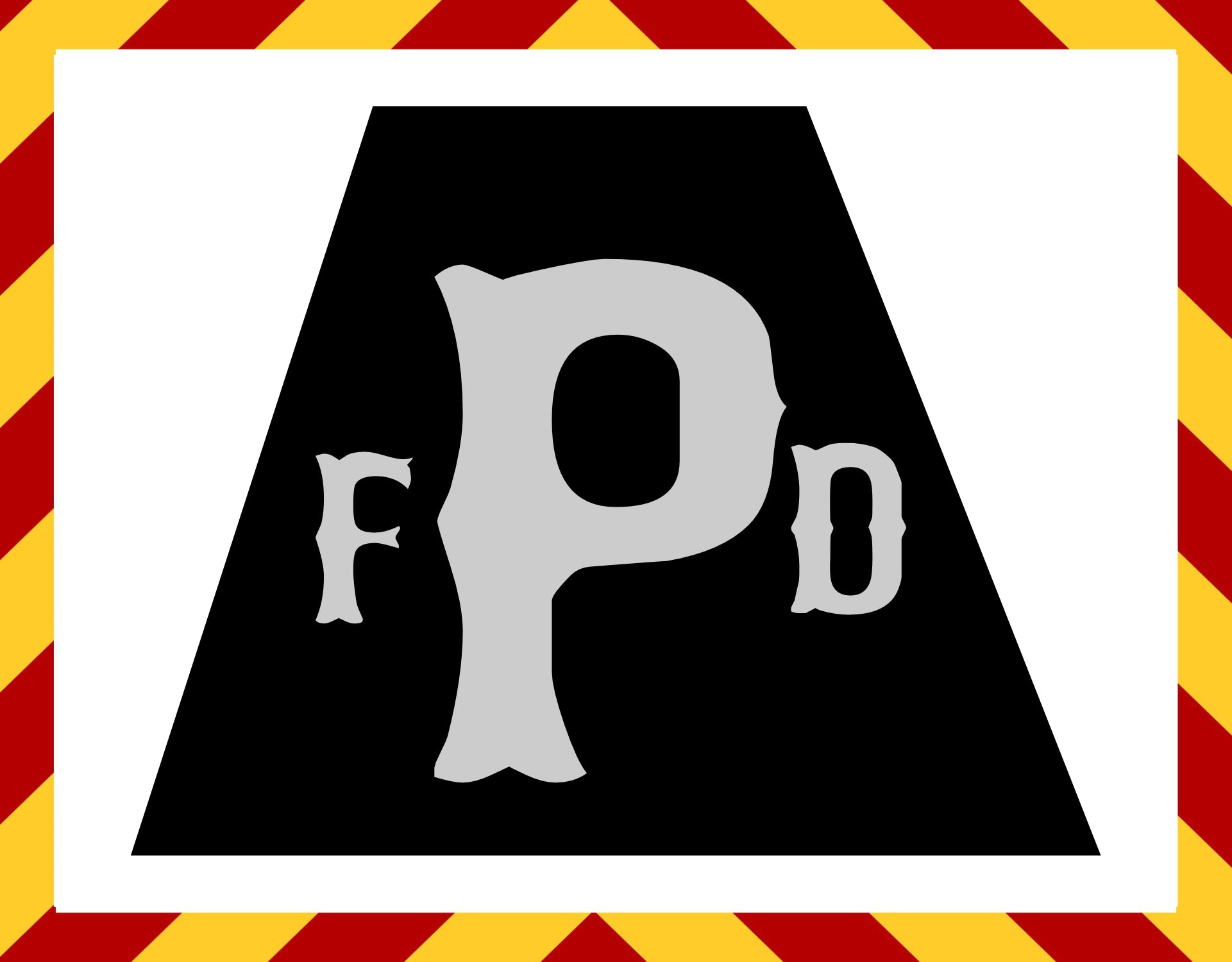 FPD FLD Reflective Customer Helmet Trapezoid – Powercall Sirens LLC