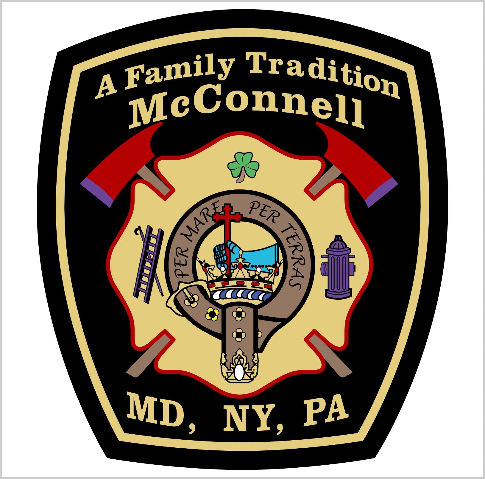 Mcconnell Family Tradition Customer Decal – Powercall Sirens LLC