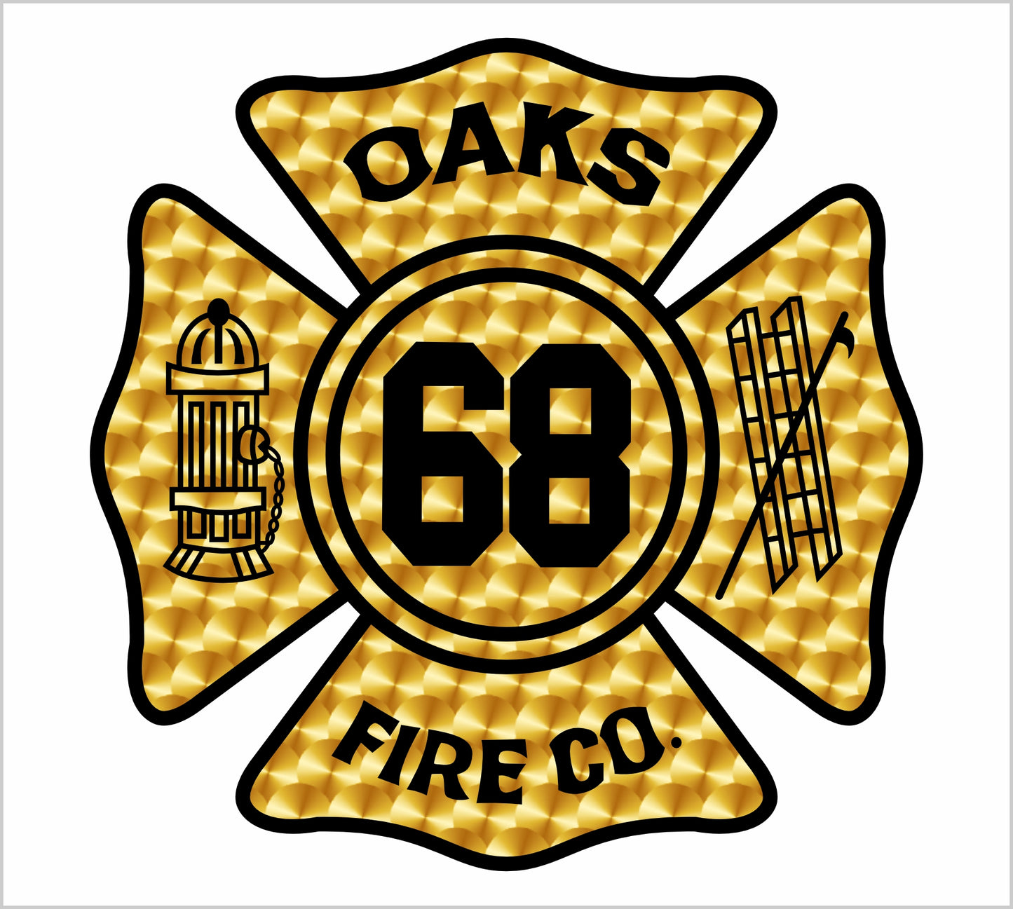 Oaks Fire Company 68 Customer Decal – Powercall Sirens LLC