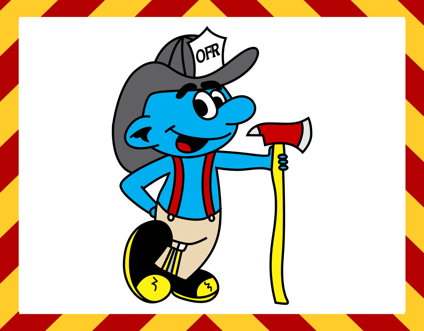 OFR Smurf Customer Decal – Powercall Sirens LLC