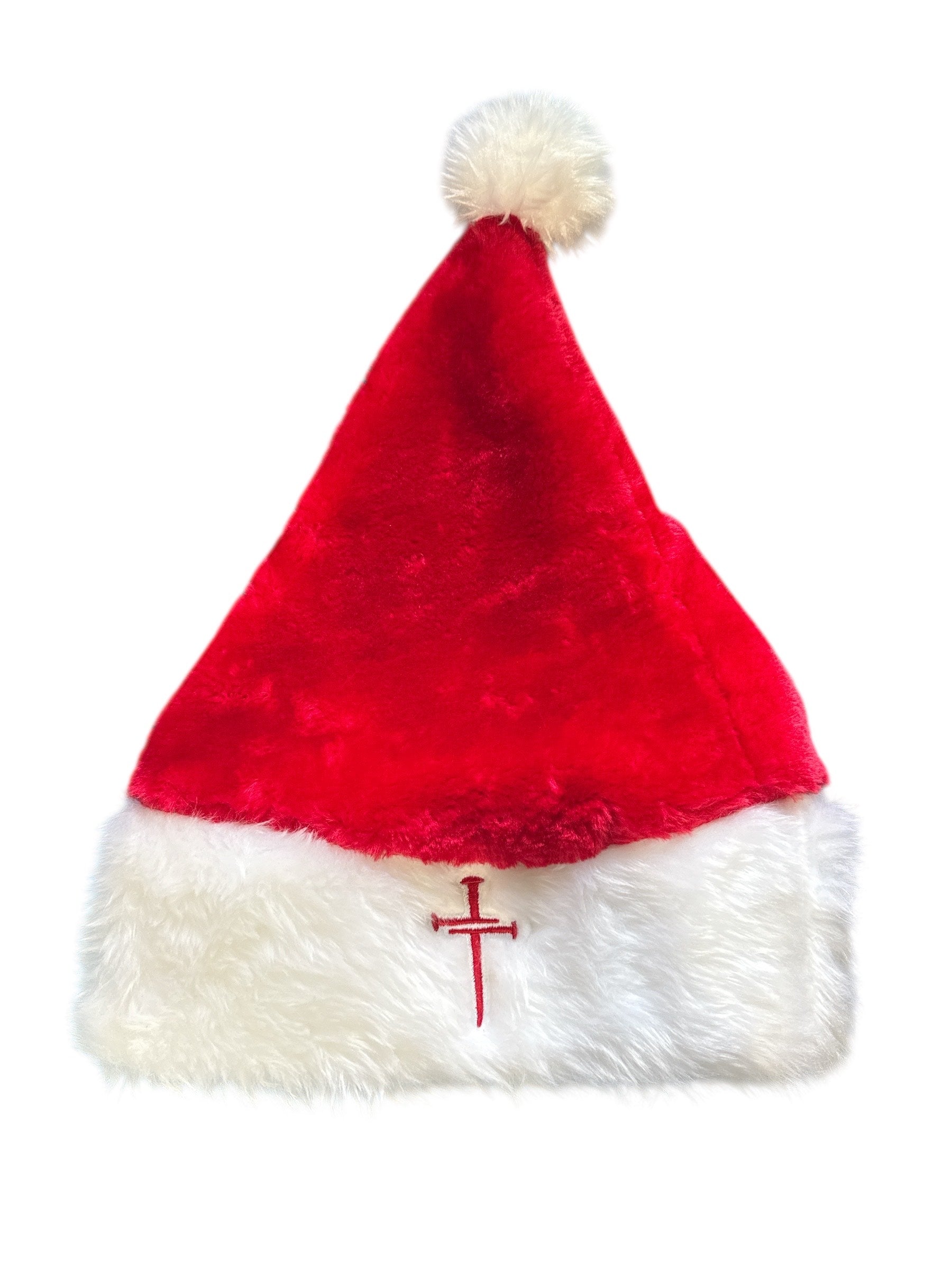 Christian Cross Custom Embroidered Large Santa Hat with Free Cross Dec ...