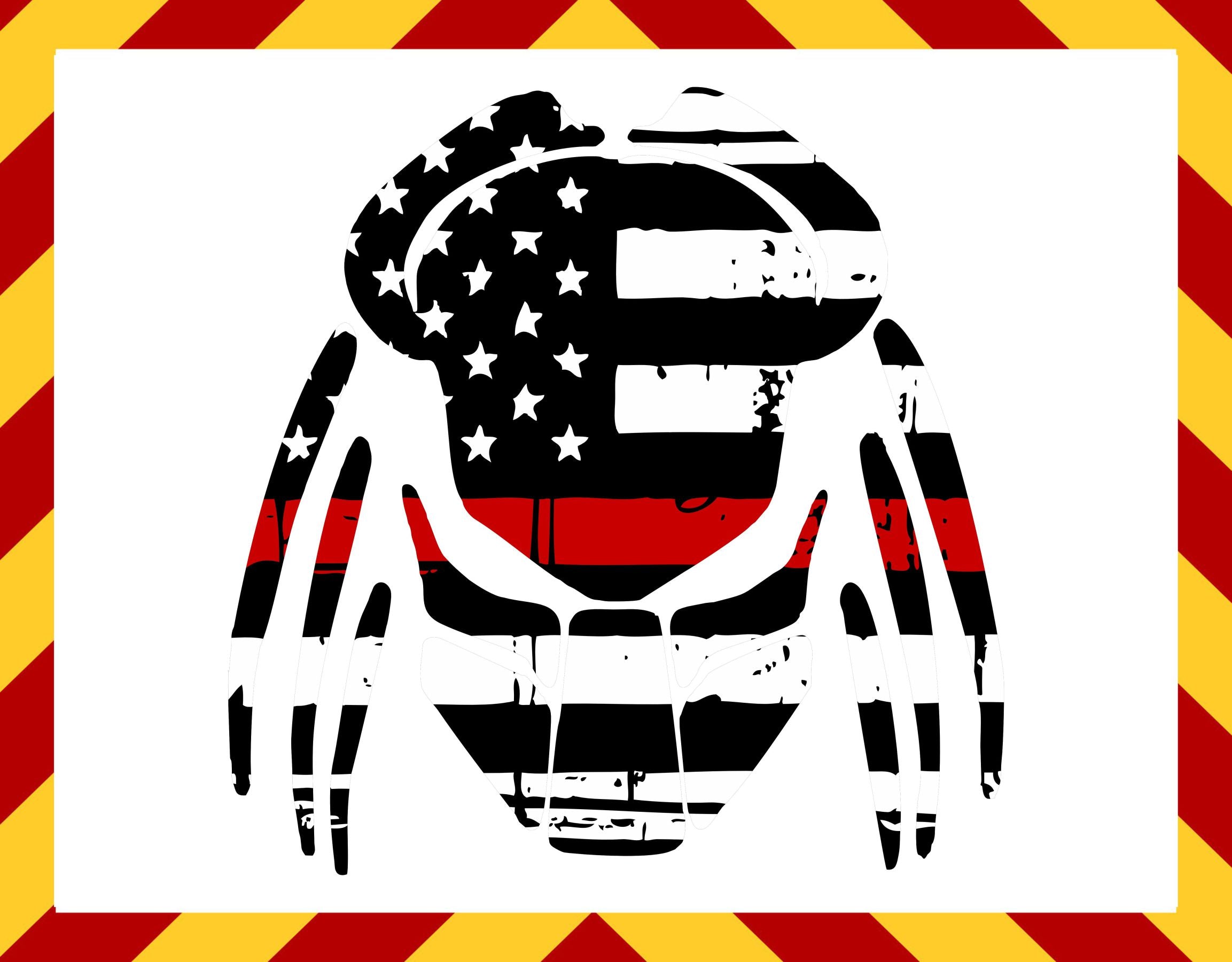 Window Decal - Red Line Predator Window Decal – Powercall Sirens LLC
