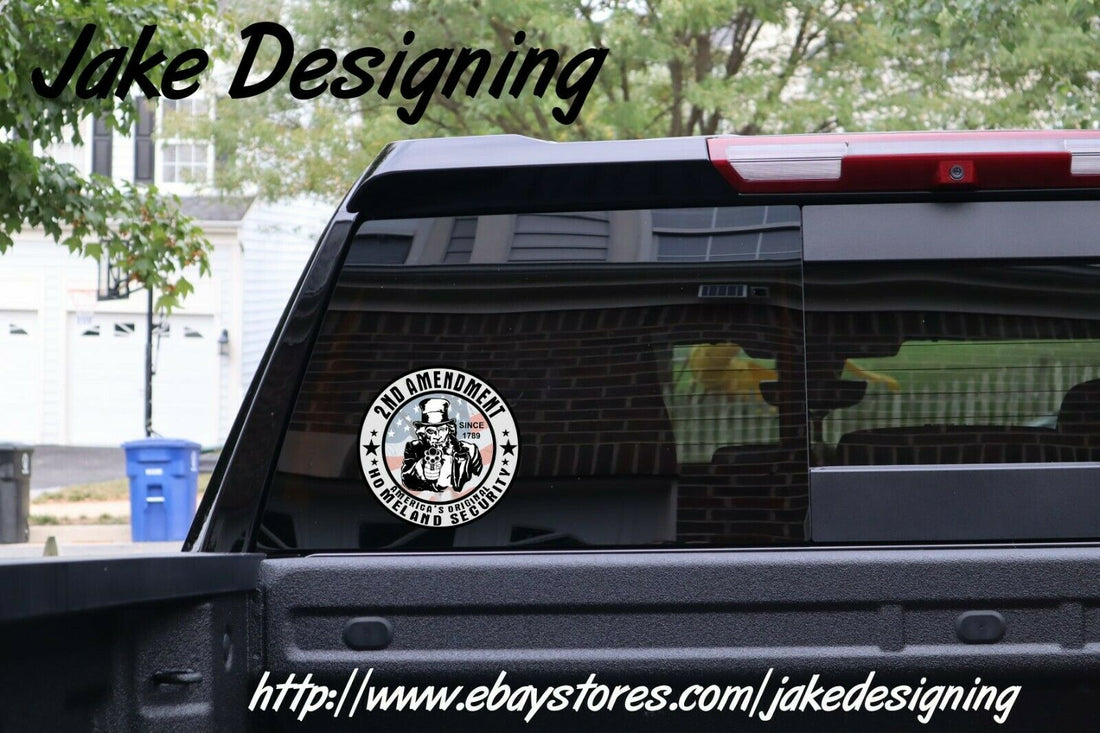 2nd Amendment Homeland Security Decal – Powercall Sirens LLC