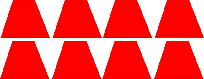 Helmet Trapezoid Decals – Powercall Sirens LLC