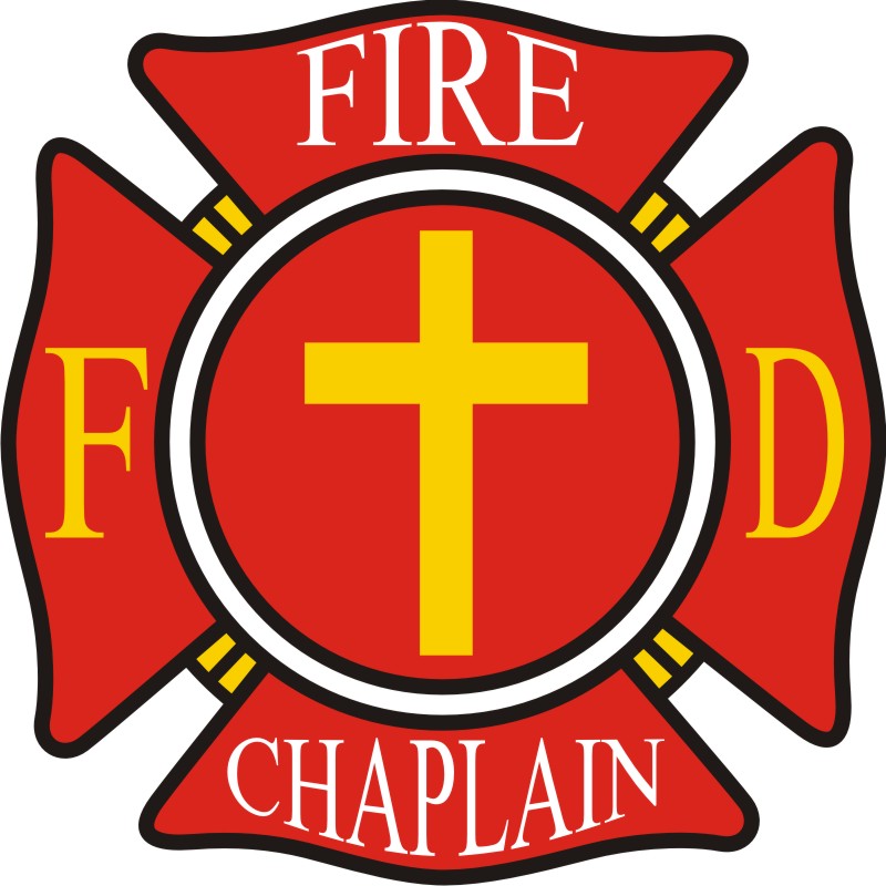Fire Chaplain Maltese Cross Decal – Powercall Sirens LLC