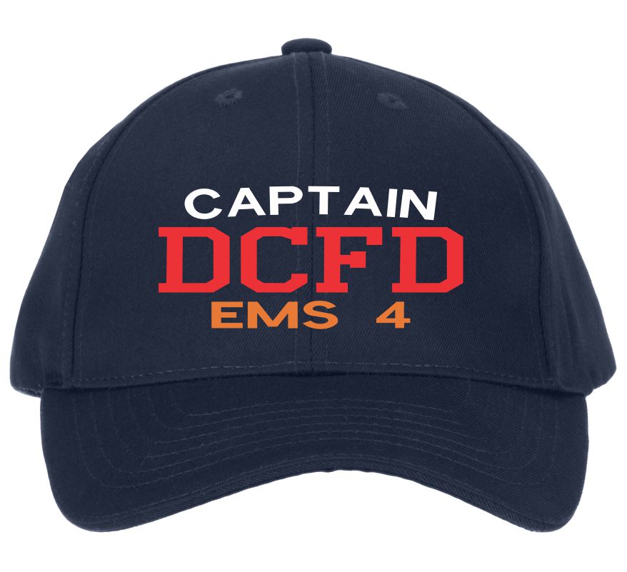 Captain DCFD Customer Embroidered Hat – Powercall Sirens LLC