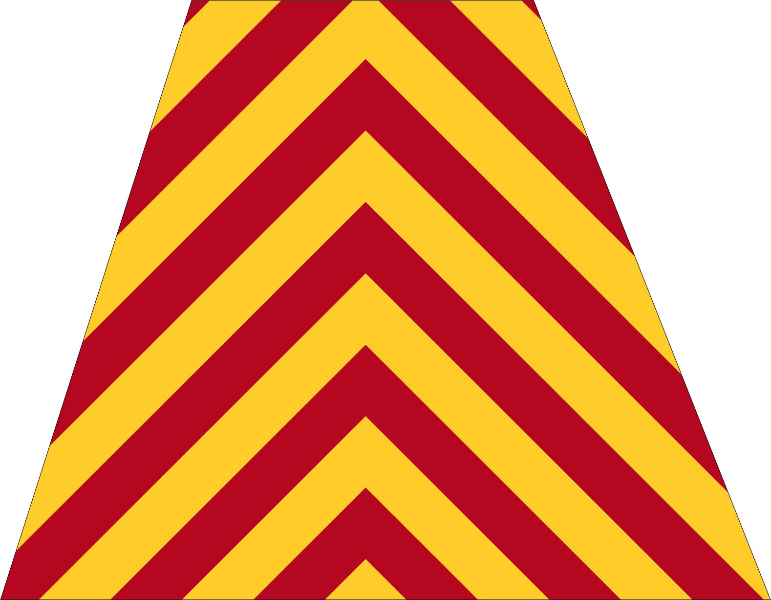Chevron Helmet Trapezoid – Powercall Sirens LLC