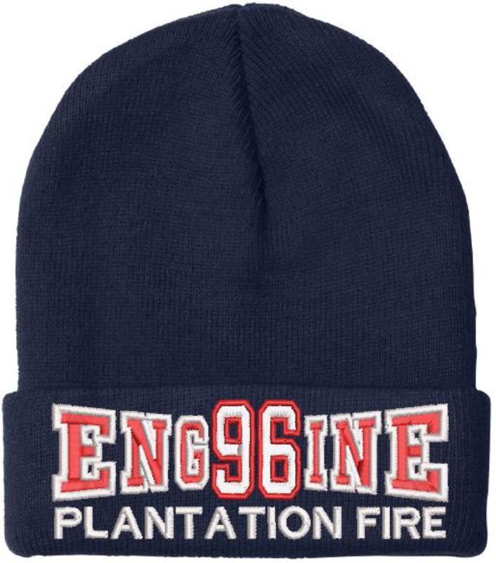 Engine 96 Plantation Fire Winter Hat – Powercall Sirens LLC