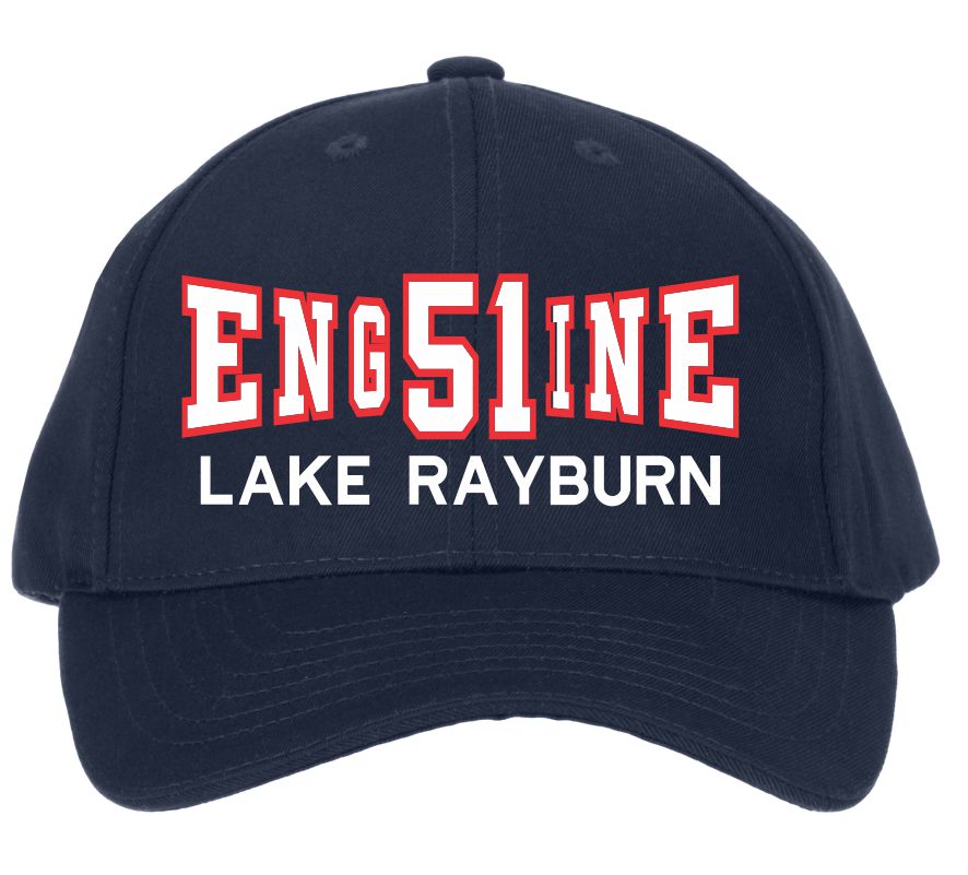 Eng. 51 Lake Rayburn Customer Embroidered Hat – Powercall Sirens LLC
