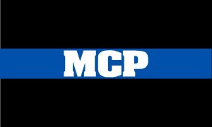 MCP Blue Line Decal – Powercall Sirens LLC