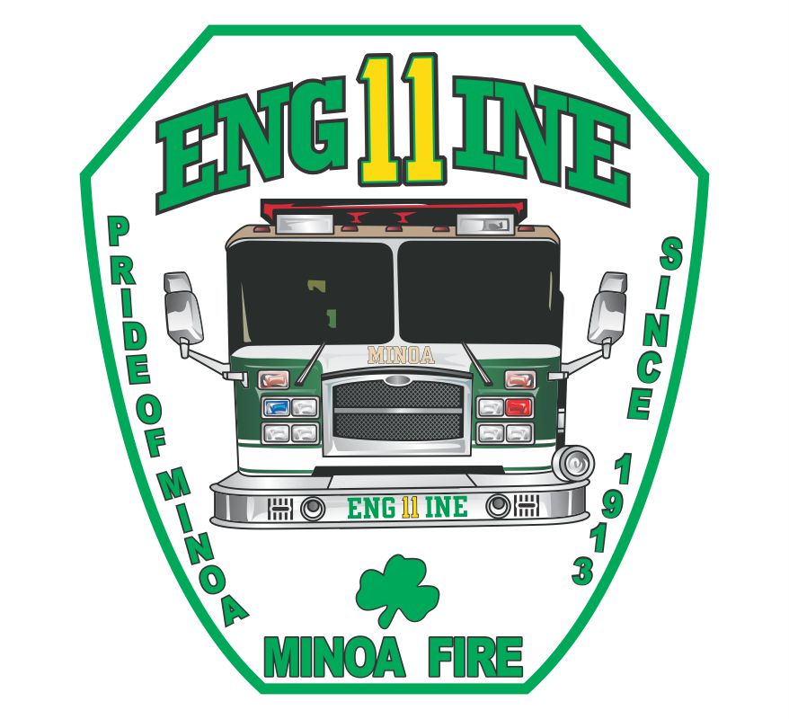 Minoa Engine 11 Customer Decal – Powercall Sirens LLC