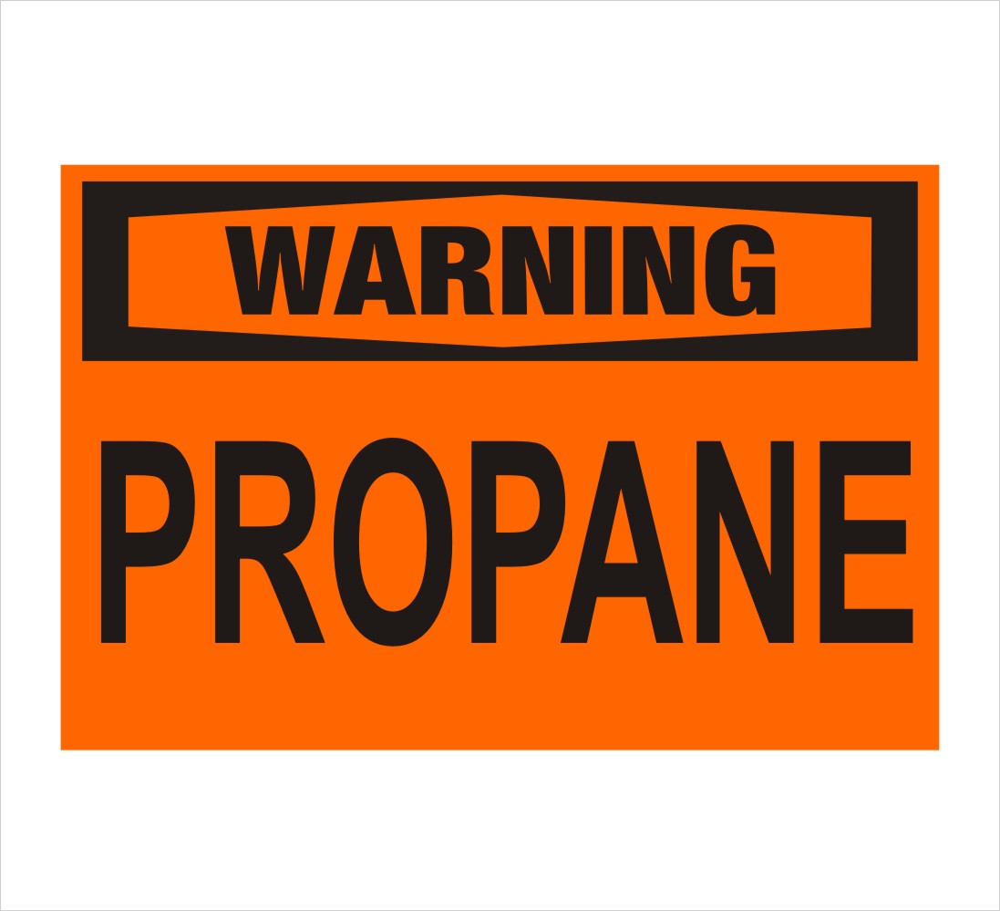 Propane Warning Decal – Powercall Sirens LLC
