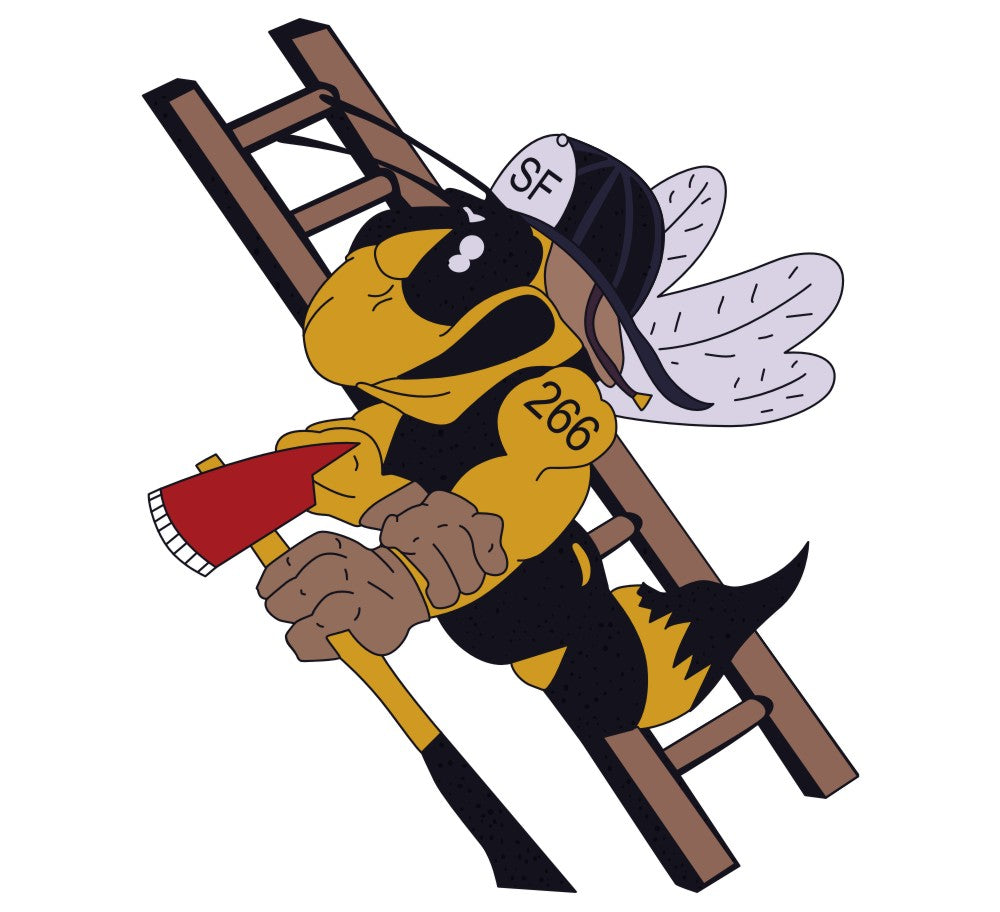 South Fayette Ladder Bee Customer Decal – Powercall Sirens LLC