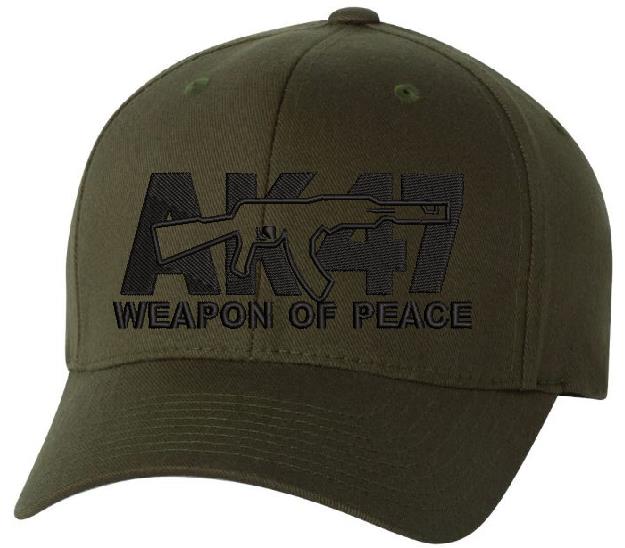 AK-47 Weapon Of Peace Hat Design – Powercall Sirens LLC