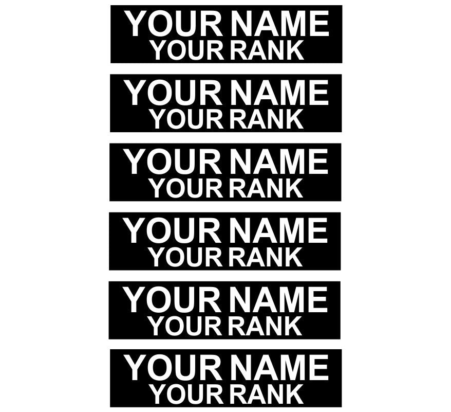 Velcro Accountability Tags Accountability Tag Collection | American