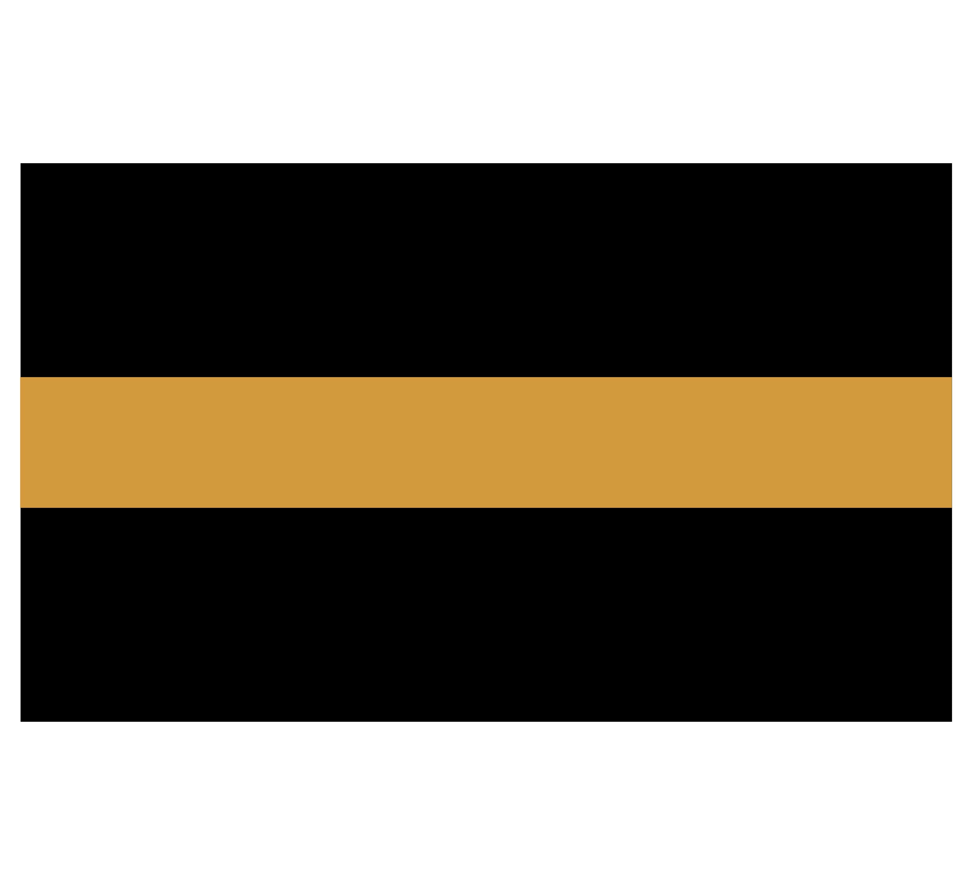 Gold Line Flag Decal – Powercall Sirens LLC