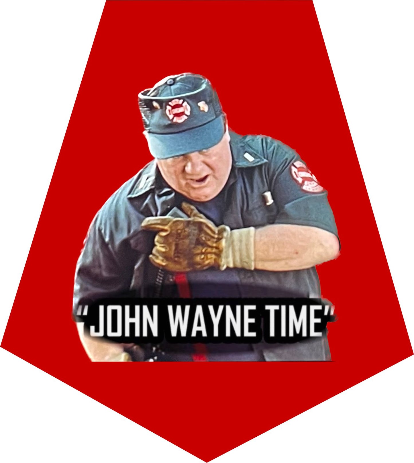 John Wayne Time Bullard Helmet Trapezoid Decal – Powercall Sirens LLC