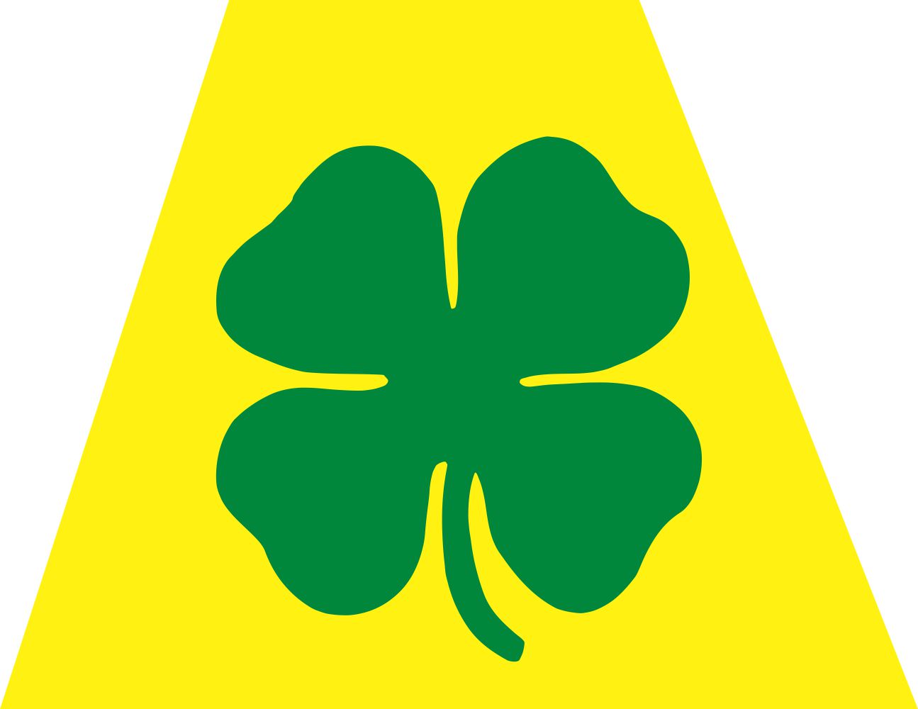 4 Leaf Clover Helmet Trapezoid – Powercall Sirens LLC