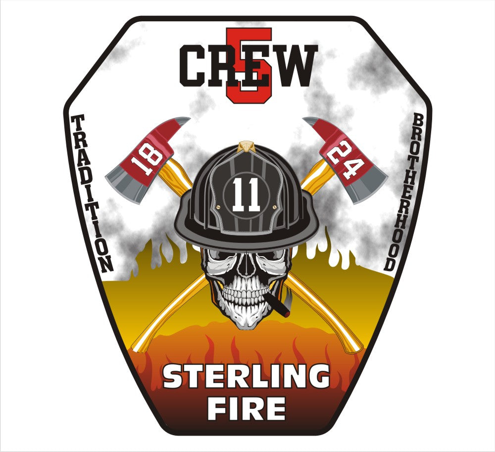 Crew 5 SVFC Duty Crew Decal – Powercall Sirens LLC