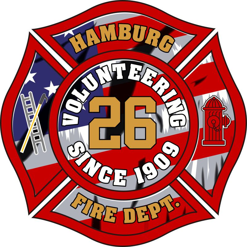 Hamburg Fire USA Maltese Customer Decal 62419 – Powercall Sirens LLC