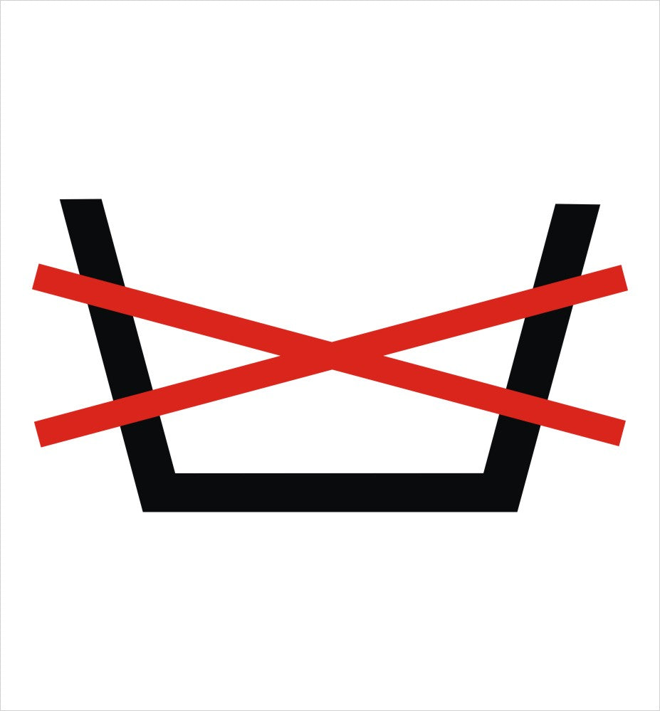 Do Not Wash Warning Label Decal – Powercall Sirens LLC