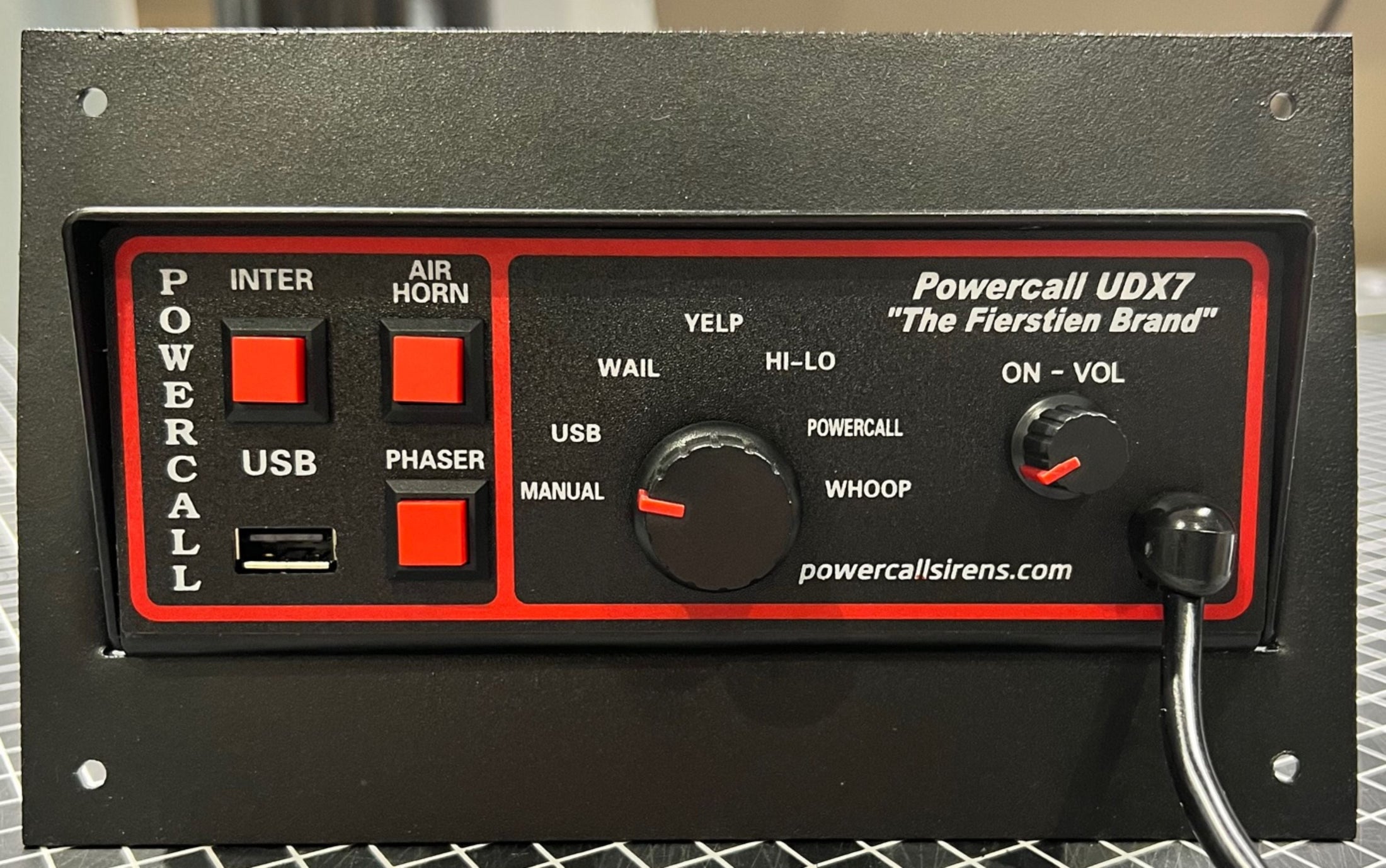 Powercall UDX7 100/200 Watt Emergency Siren (IN STOCK) – Powercall ...
