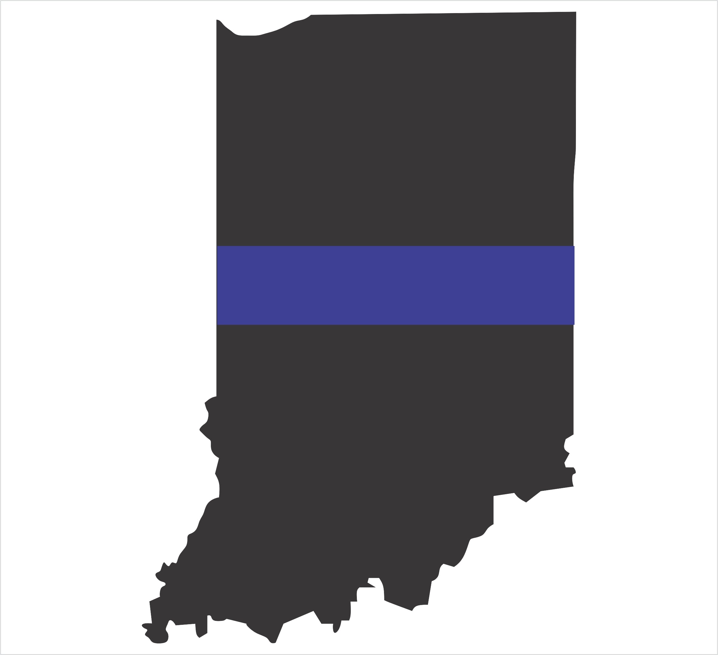 Indiana Thin Blue Line – Powercall Sirens LLC