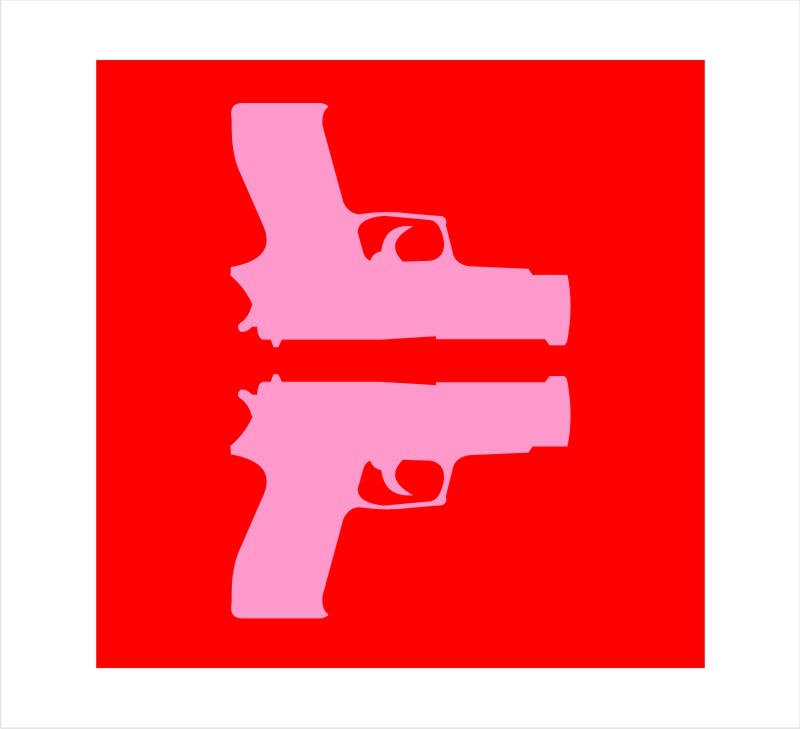 Marriage Equality Decal w/ Guns – Powercall Sirens LLC