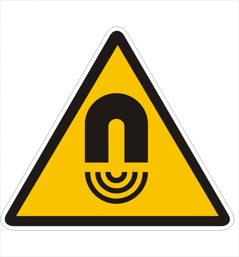 Strong Magnetic Field Warning Decal – Powercall Sirens LLC