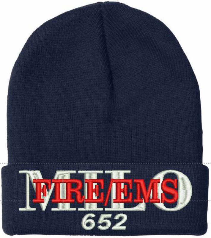 Milo Fire/EMS 652 Embroidered Winter Hat – Powercall Sirens LLC