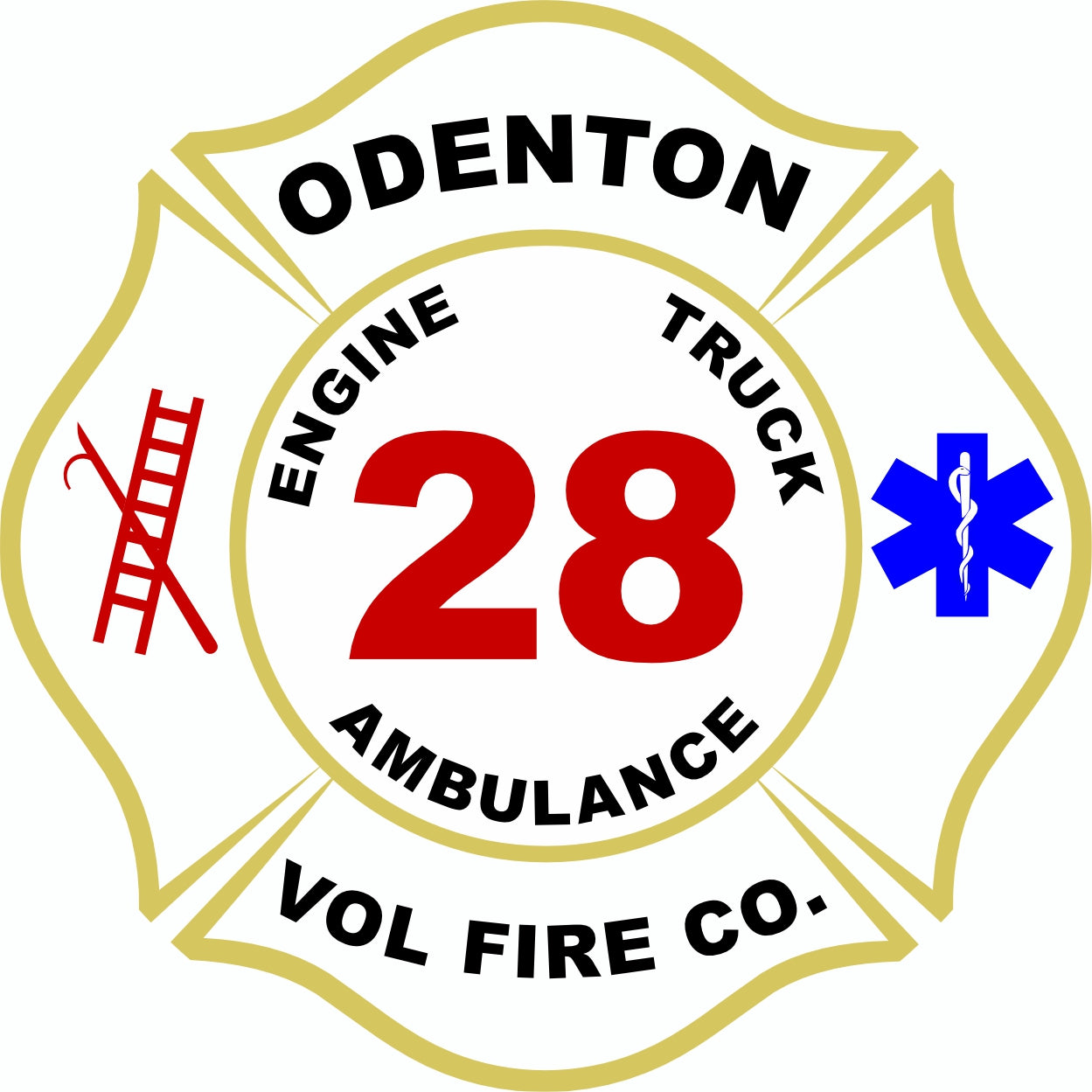 Odenton VFC Company 28 Customer Decal – Powercall Sirens LLC