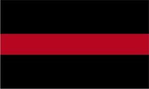 Thin Red Line Reflective Decal – Powercall Sirens LLC