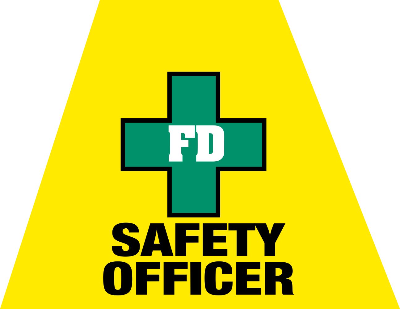 Safety Officer 1 Helmet Trapezoid – Powercall Sirens LLC