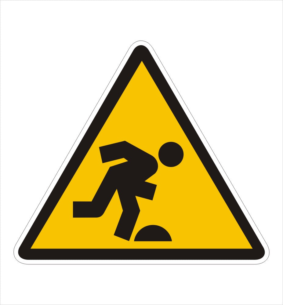 Watch Your Step Warning Decal – Powercall Sirens LLC