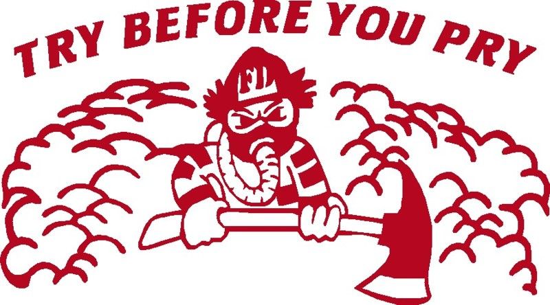 Try Before You Pry Decal – Powercall Sirens LLC