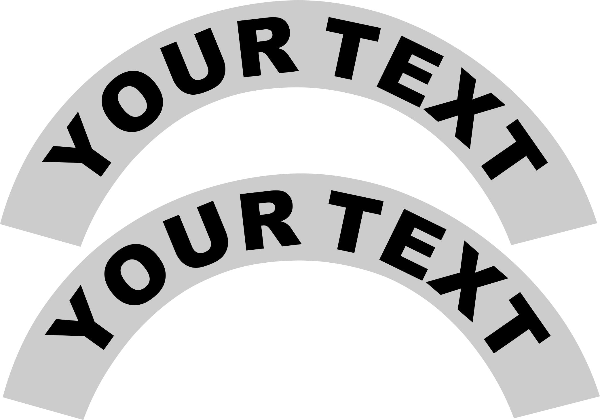 Helmet Crescent Pair TYPE 2 Design – Powercall Sirens LLC