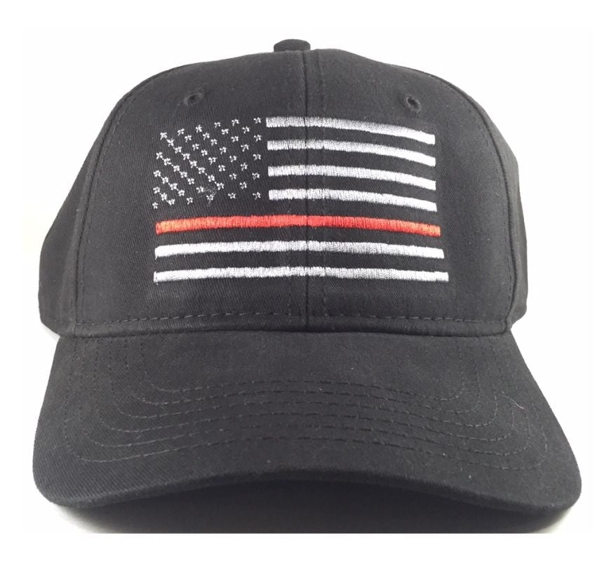 Thin Red line USA Flag Hat Design – Powercall Sirens LLC