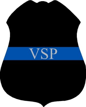 State Police Badge With VSP – Powercall Sirens LLC