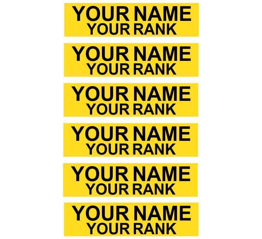 Velcro Accountability Tags Accountability Tag Collection | American